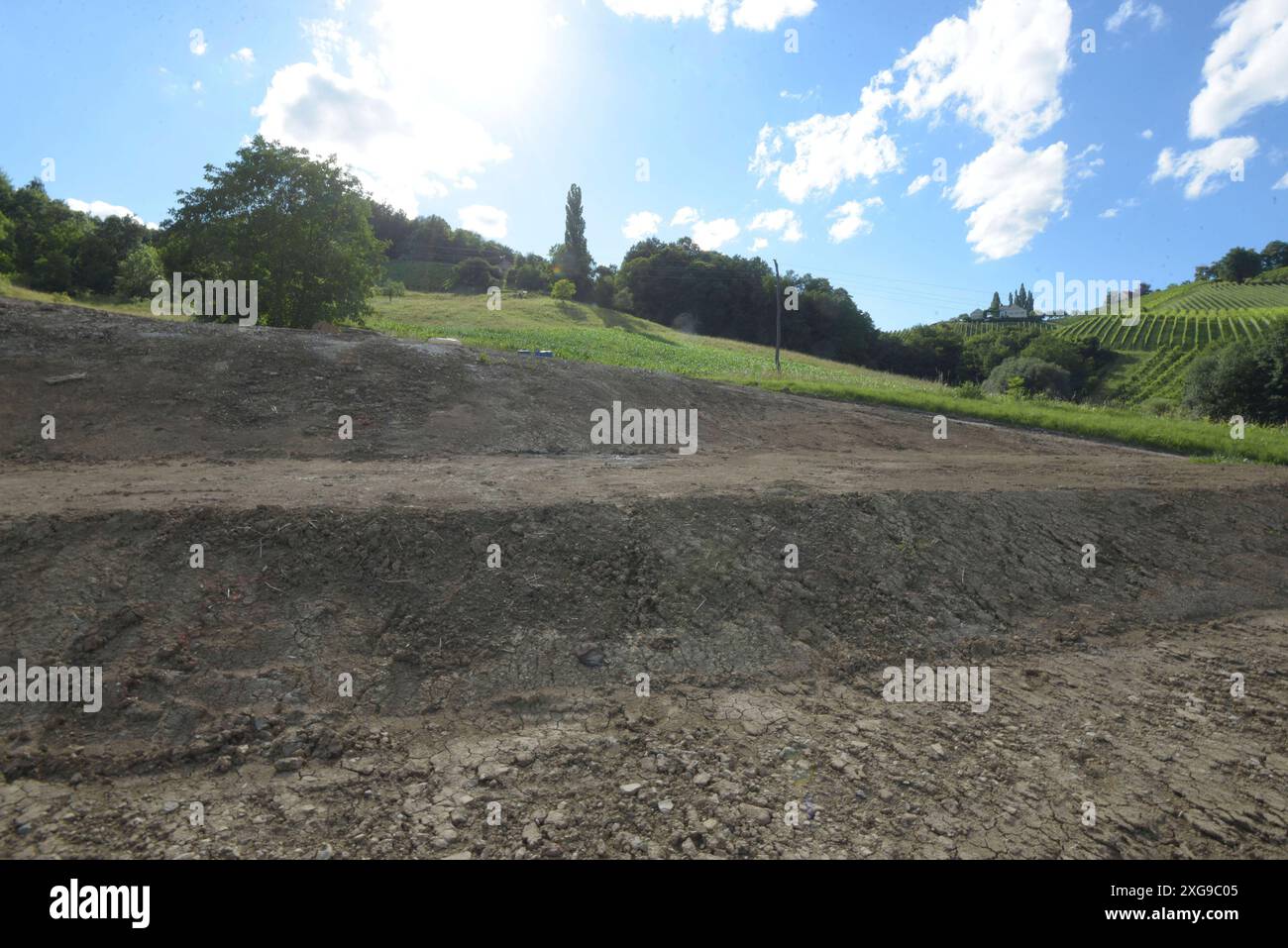 renaturation or ecological restoration by architecture in damaged or ...