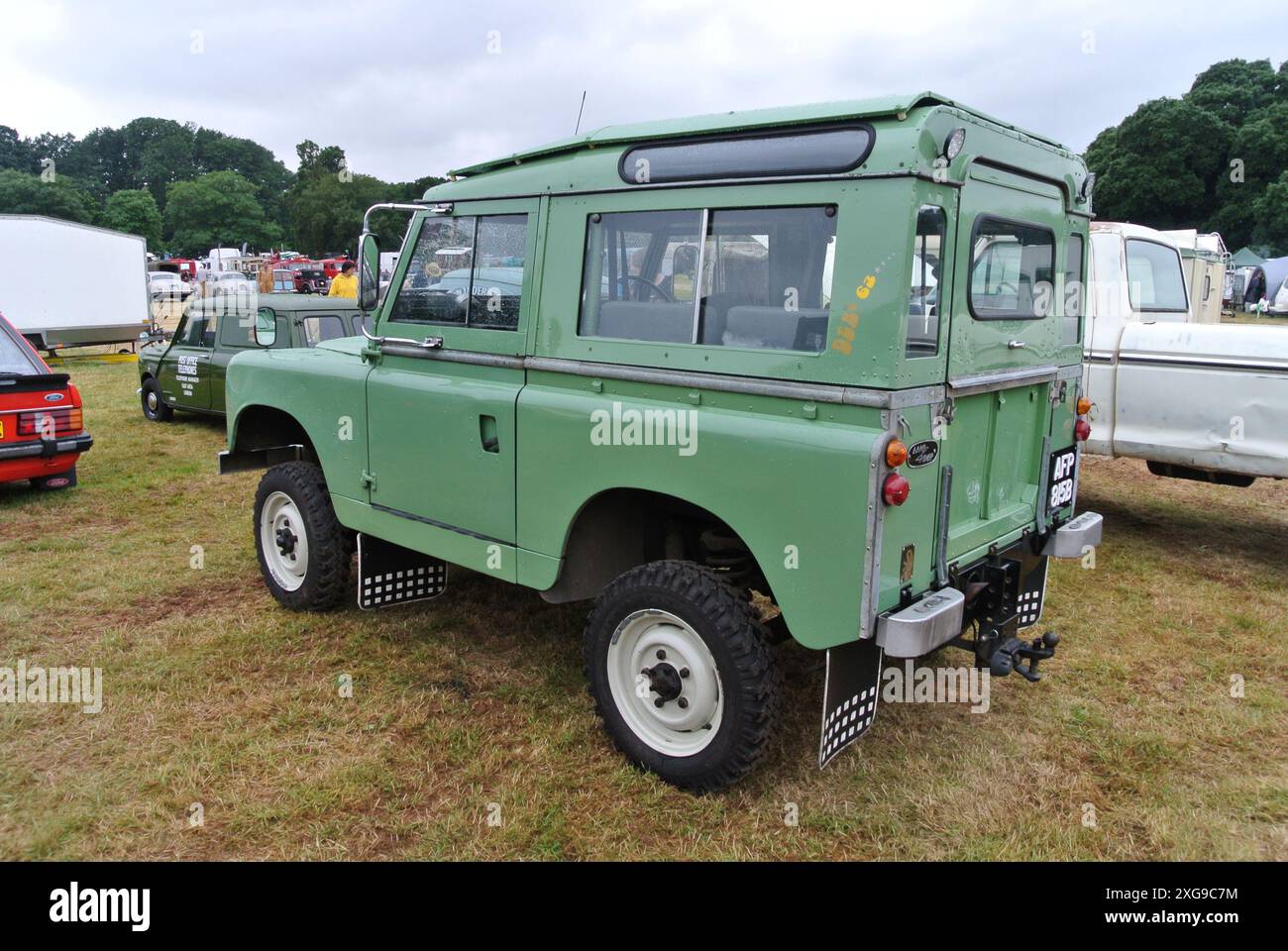 A 1954 Land Rover Series 1 parked on display at the 48th Historic ...
