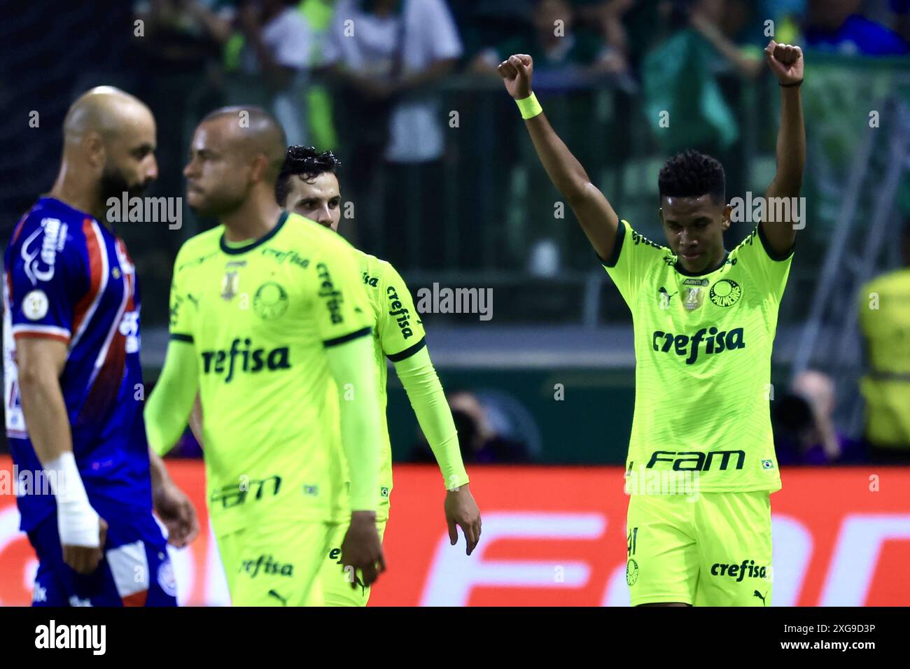 Sao Paulo, Brazil. 07th July, 2024. SP - SAO PAULO - 07/07/2024 - BRAZILIAN A 2024, PALMEIRAS x ...