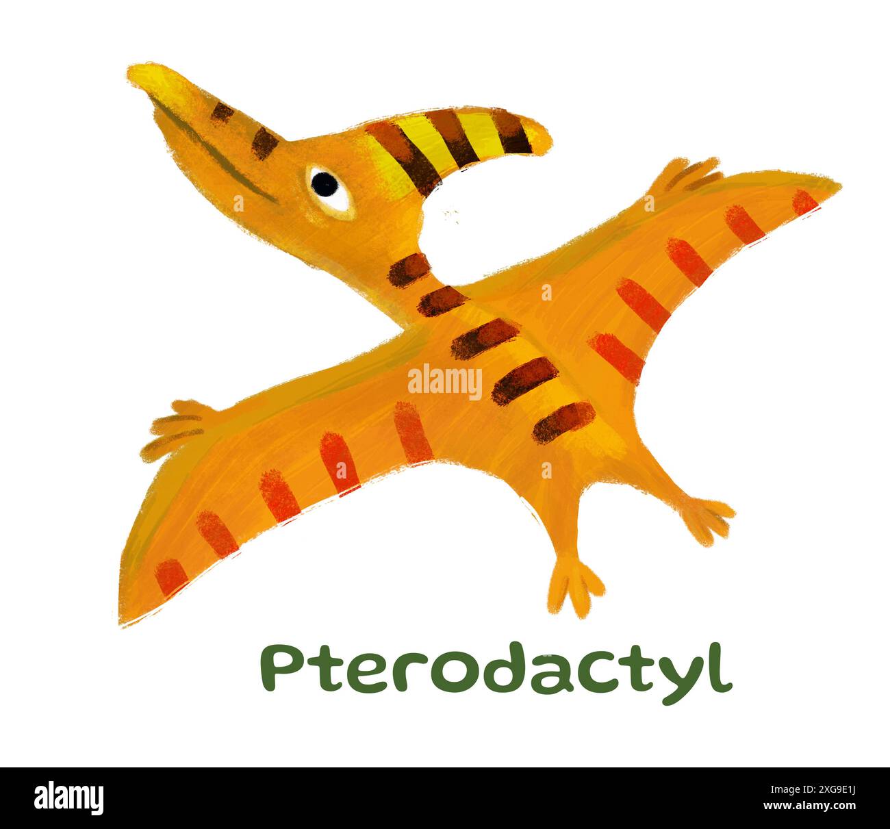 Happy pterodactyl cartoon hi-res stock photography and images - Alamy