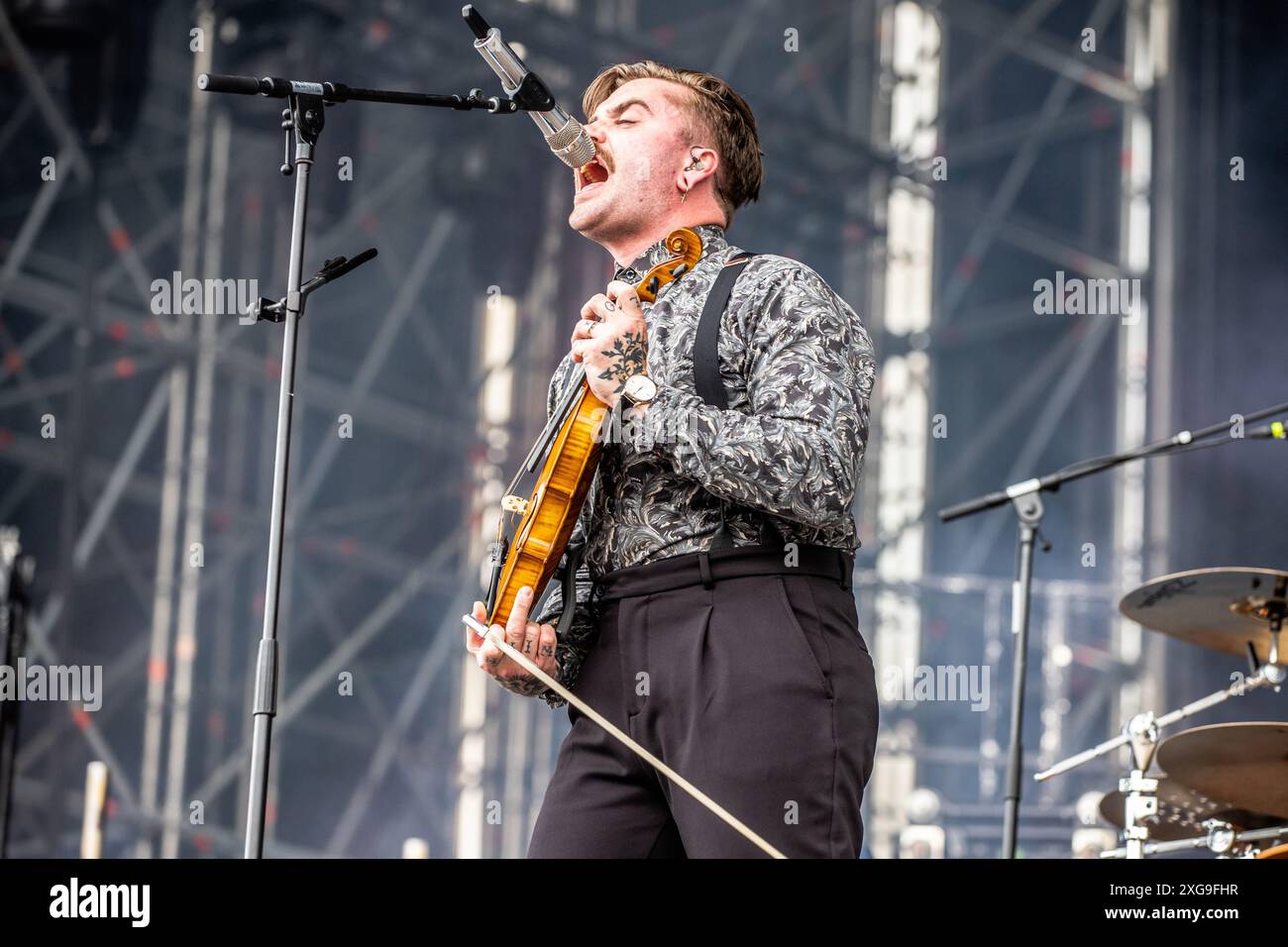 Milan Italy. 07th Jul 2024. The Swedish metalcore band IMMINENCE ...