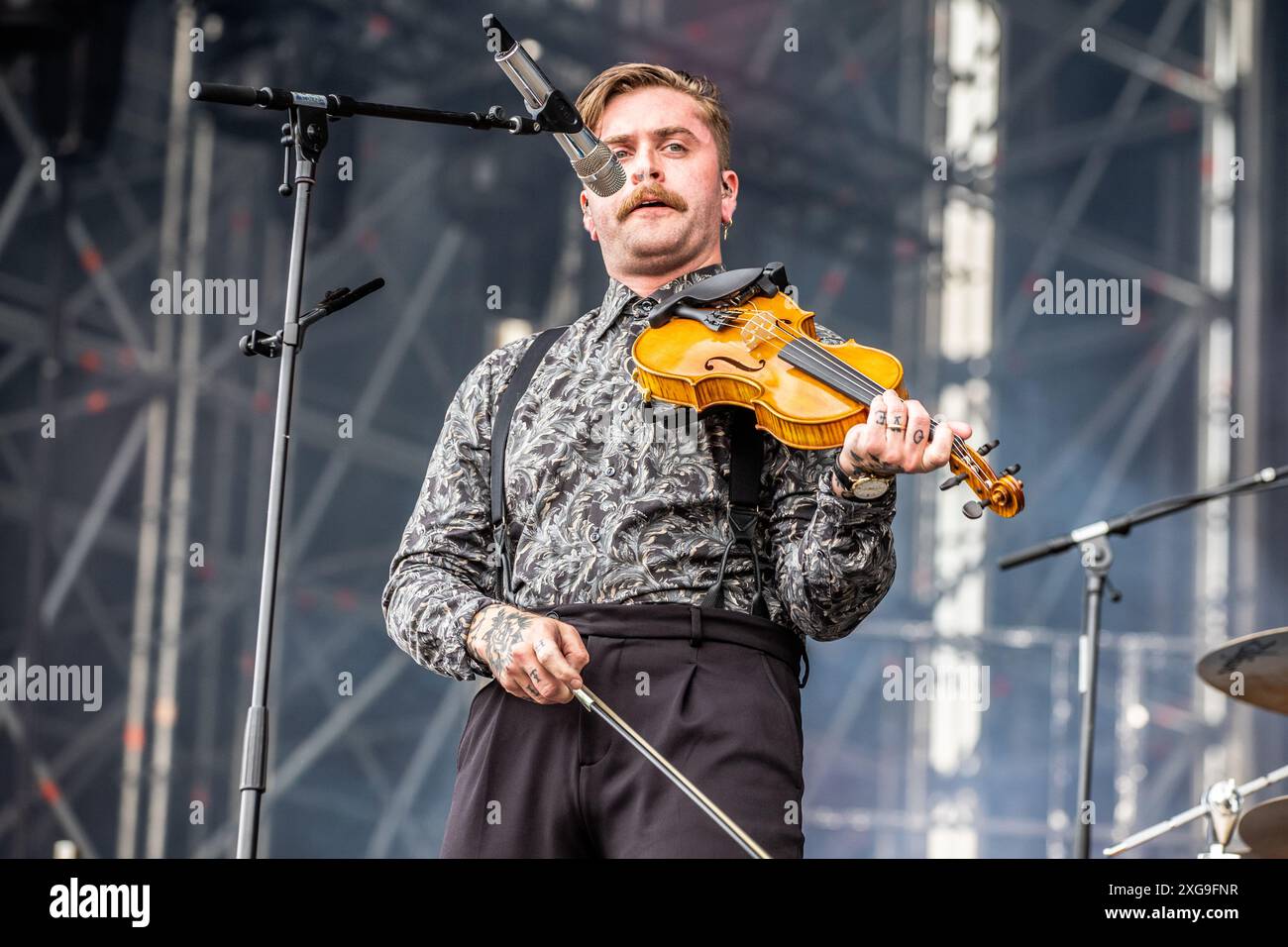 Milan Italy. 07th Jul 2024. The Swedish metalcore band IMMINENCE ...