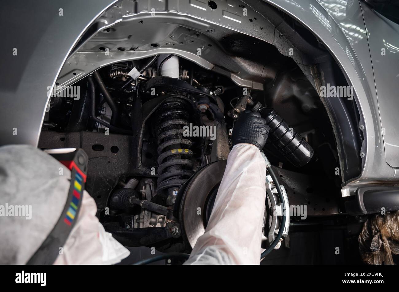 Car anti corrosion treatment hi-res stock photography and images - Alamy