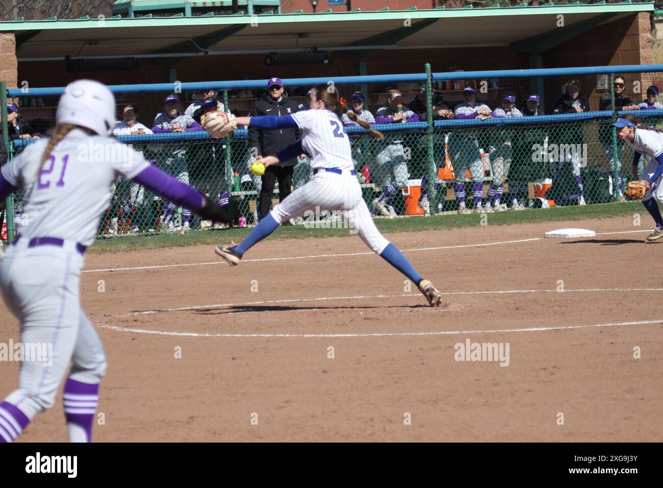 SLU Softball vs. St. Thomas University at the Billiken Sports Complex ...