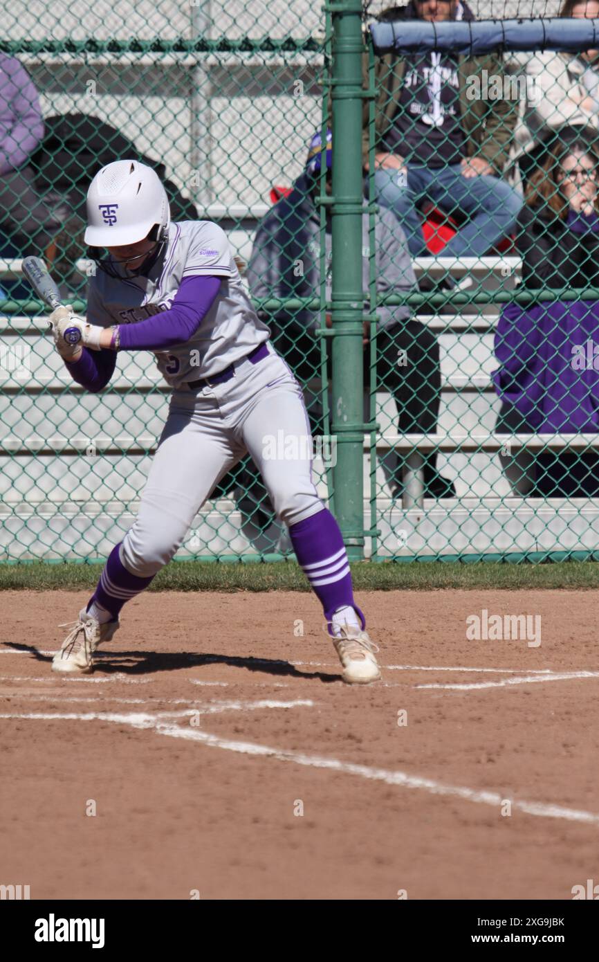 SLU Softball vs. St. Thomas University at the Billiken Sports Complex ...