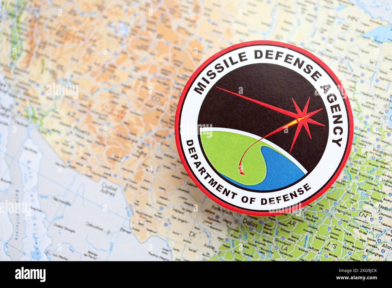 Missile defense agency badge hi-res stock photography and images - Alamy