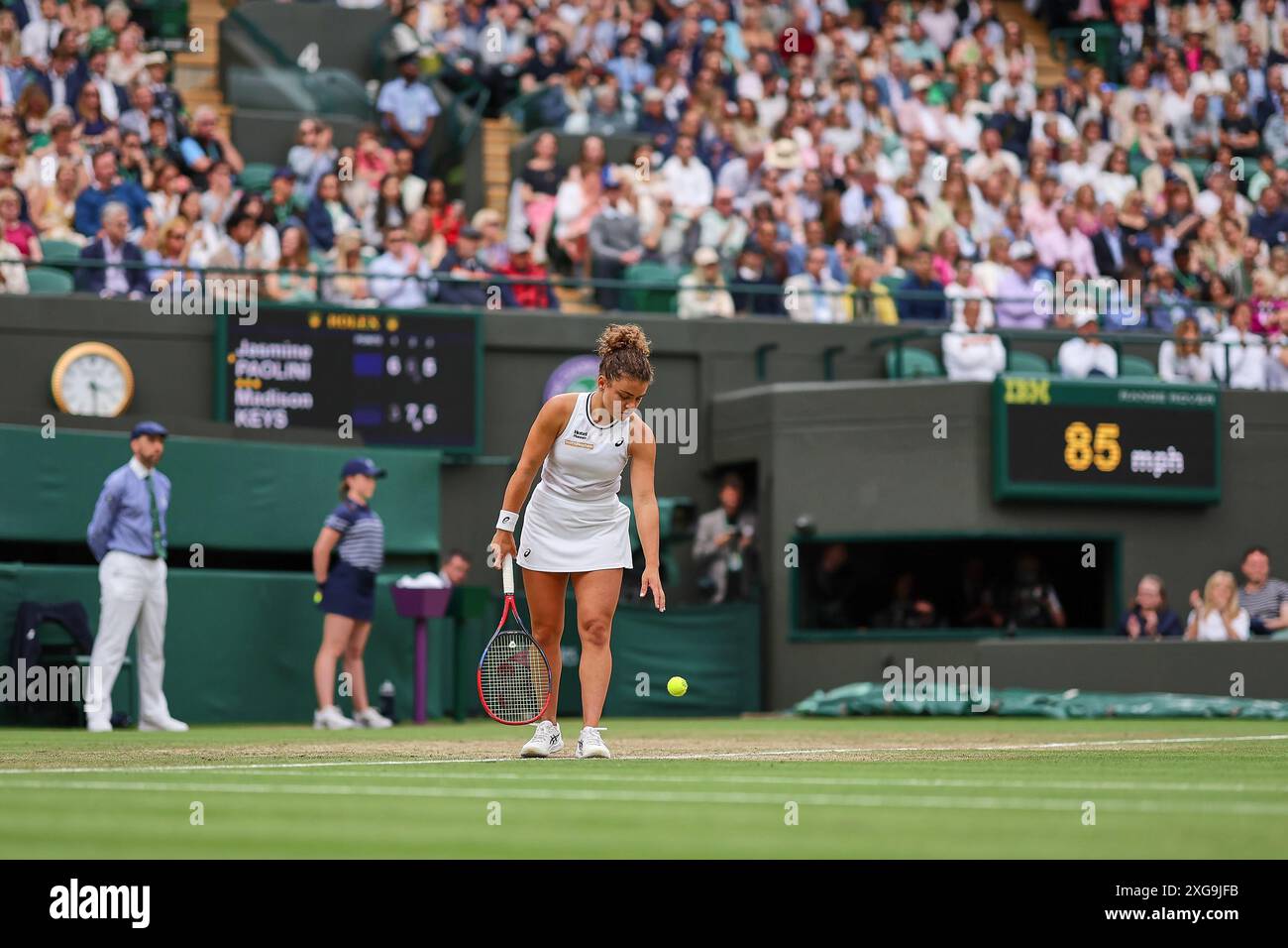 July 7, 2024, London, London, Great Britain: Jasmine Paulini (ITA ...