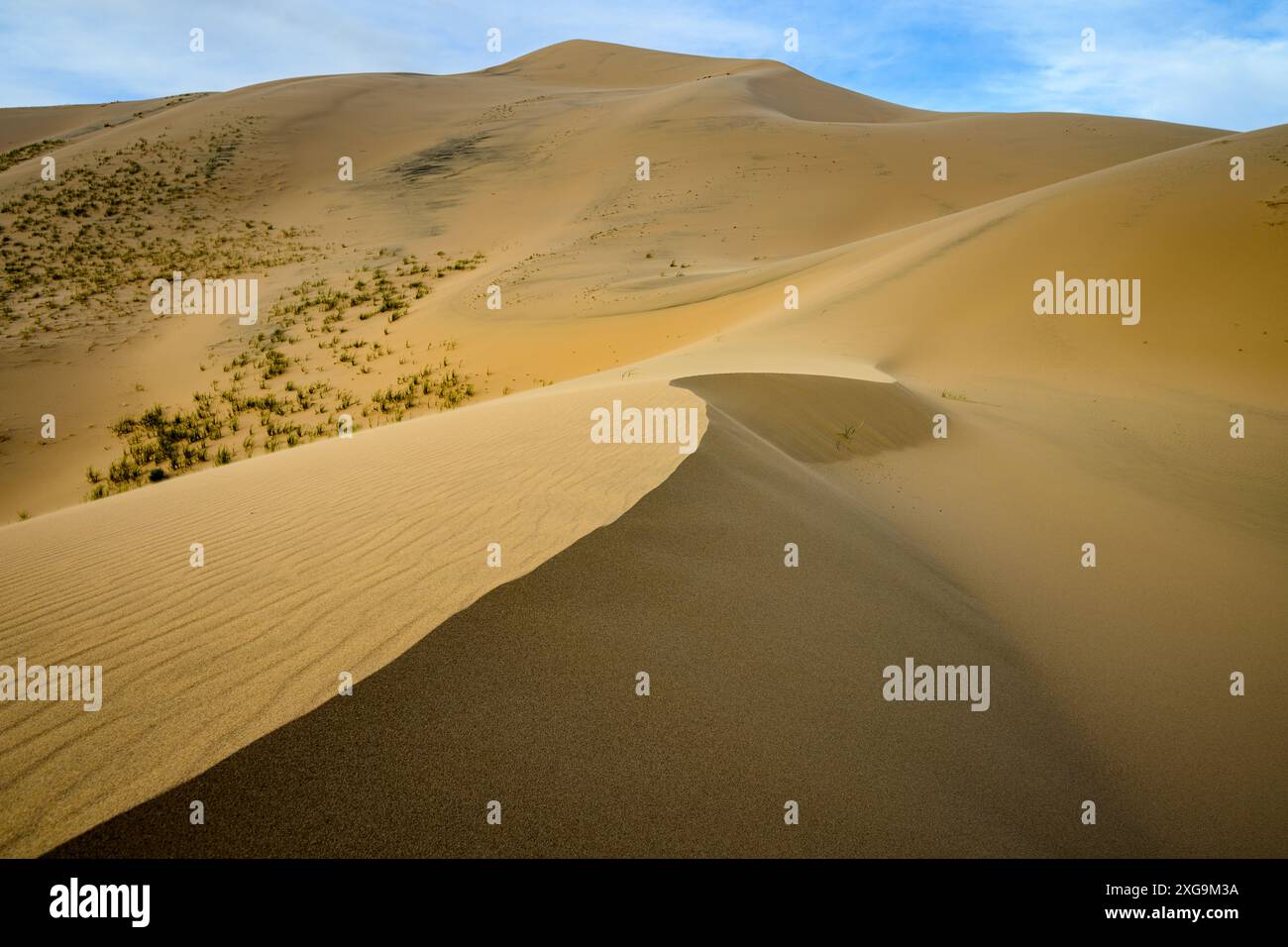 Kelso Dunes, also known as the Kelso Dune Field, is the largest field of aeolian sand deposits ...