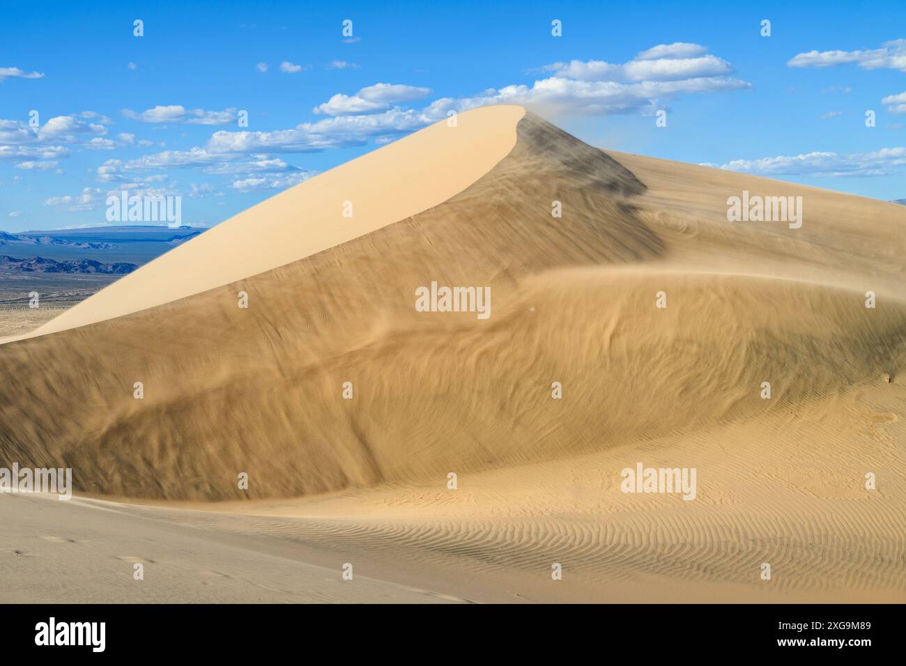 Kelso Dunes, also known as the Kelso Dune Field, is the largest field of aeolian sand deposits ...