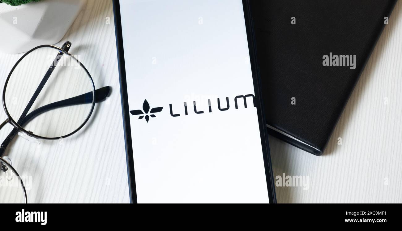Lilium logo hi-res stock photography and images - Alamy