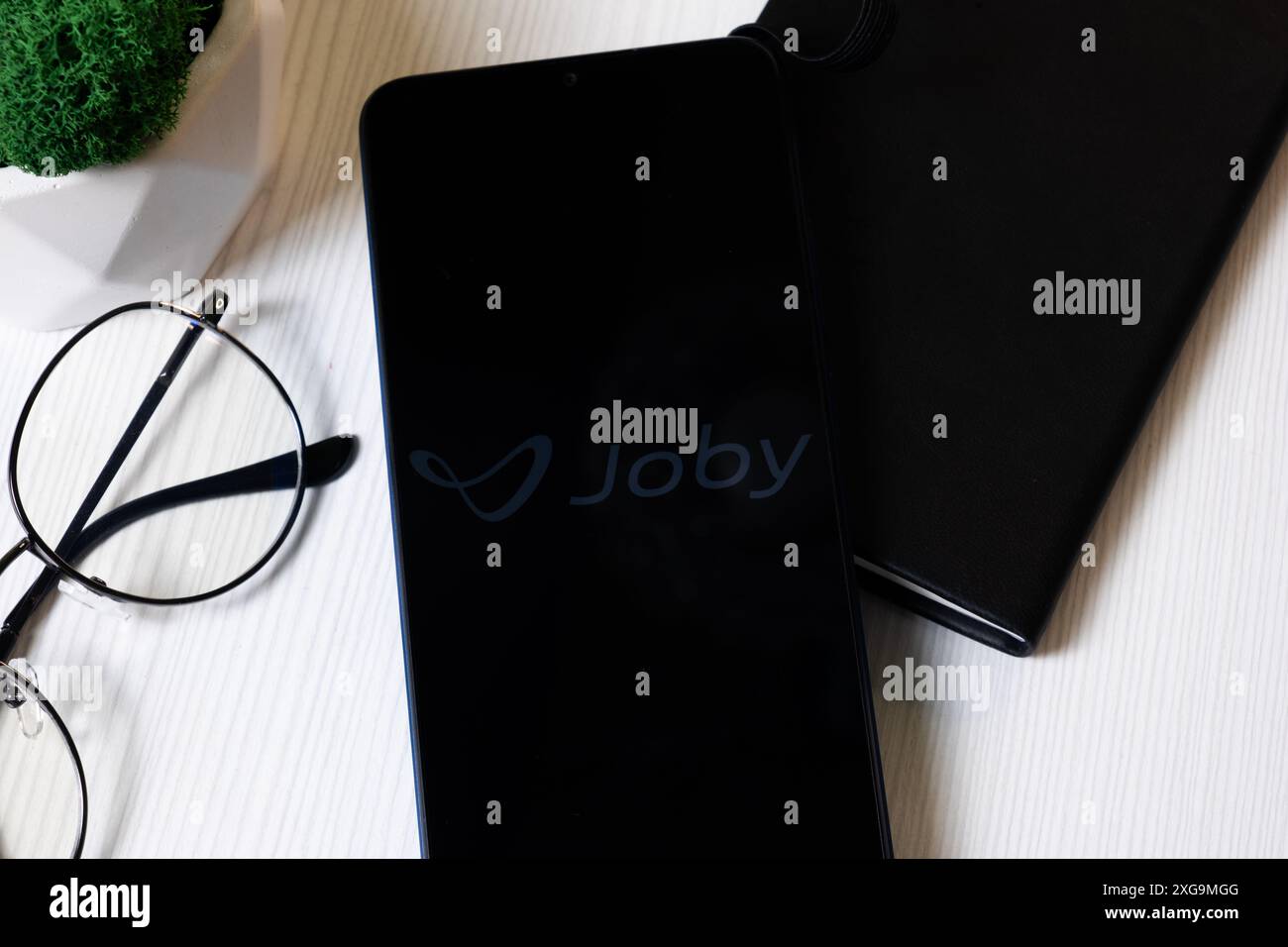New York, USA - 1 June 2024: Joby Aviation Logo on Phone Screen ...