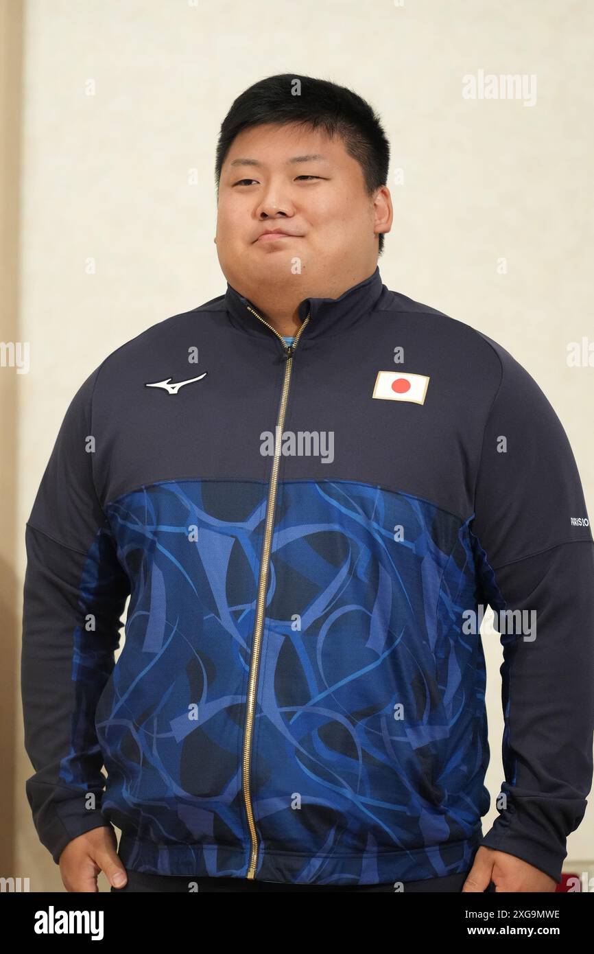 Tokyo, Japan. 7th July, 2024. Eishiro Murakami (JPN) Weightlifting : Japan national team send ...