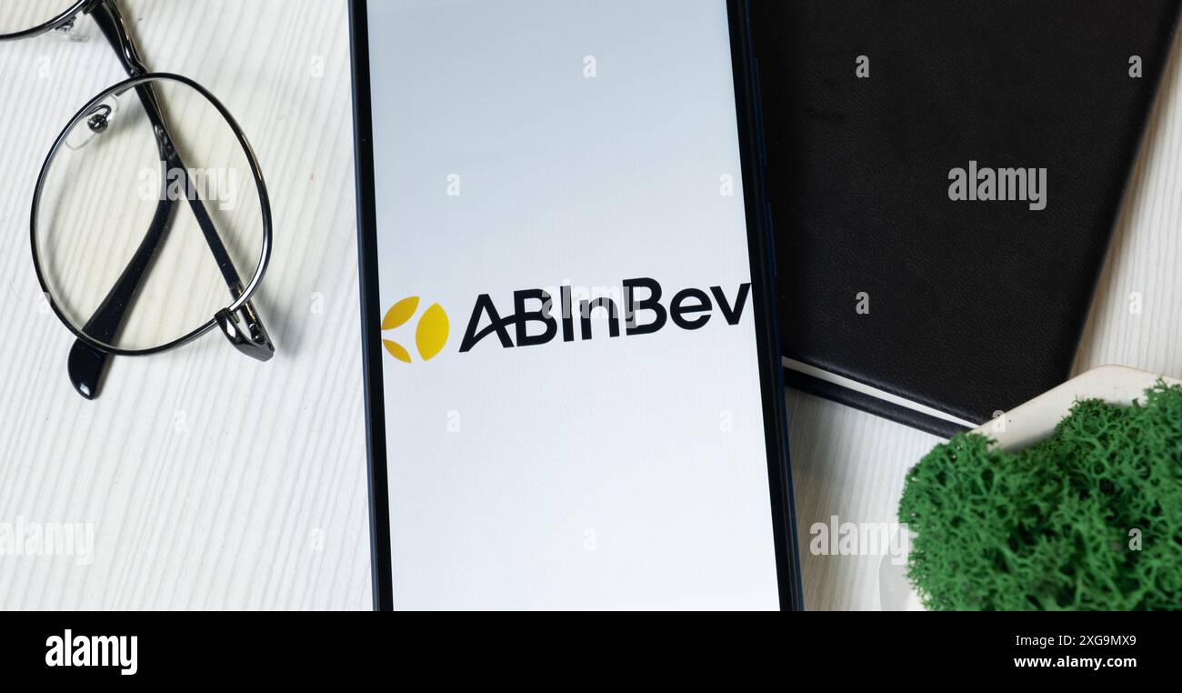 Logotipo De Interbev 7.381 Anheuser Busch Inbev Stock Photos, High Res