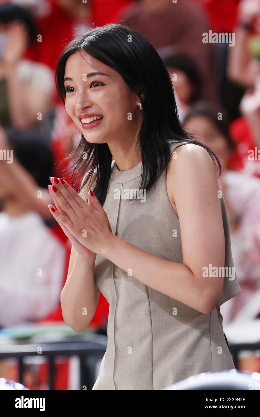 Tokyo, Japan. 6th July, 2024. Suzu Hirose Basketball : Mitsui Fudosan Cup 2024 Basketball ...