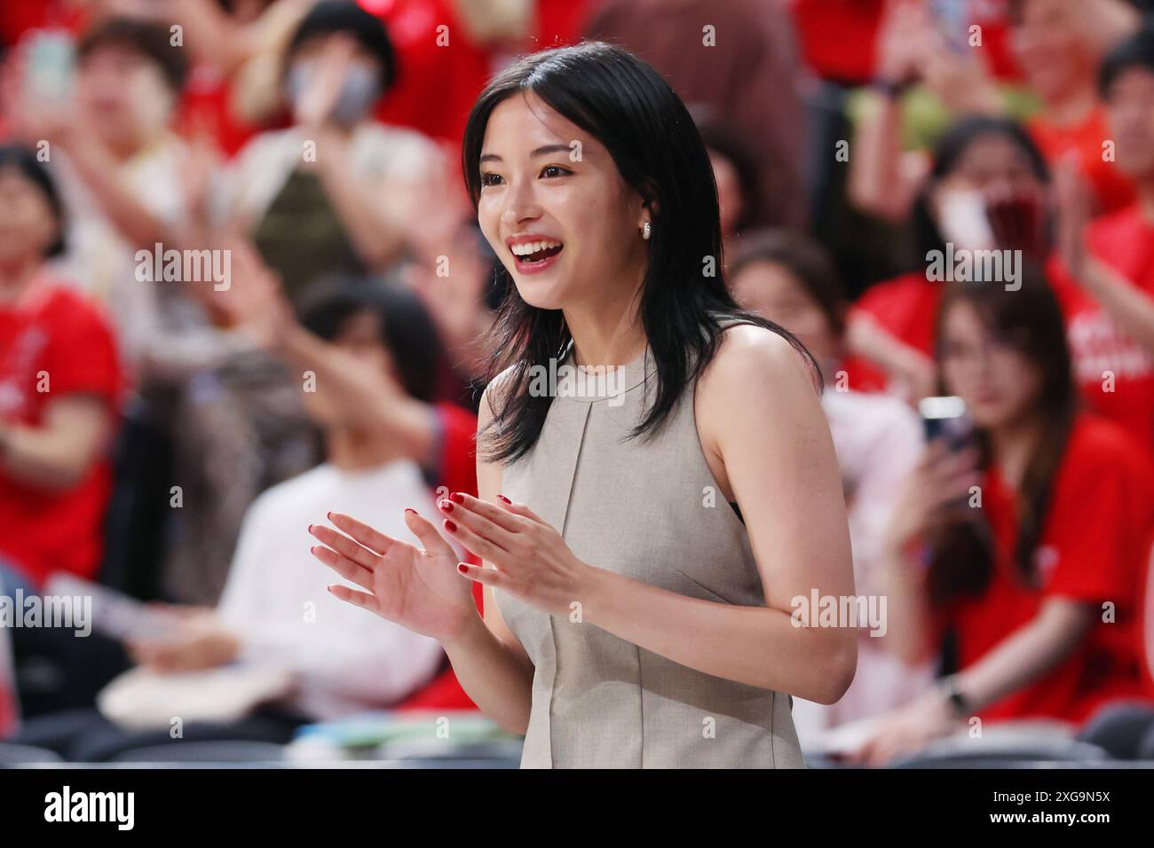 Tokyo, Japan. 6th July, 2024. Suzu Hirose Basketball : Mitsui Fudosan Cup 2024 Basketball ...