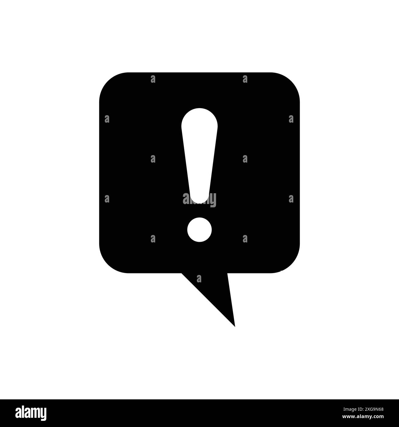 exclamation icon vector design template Stock Vector Image & Art - Alamy