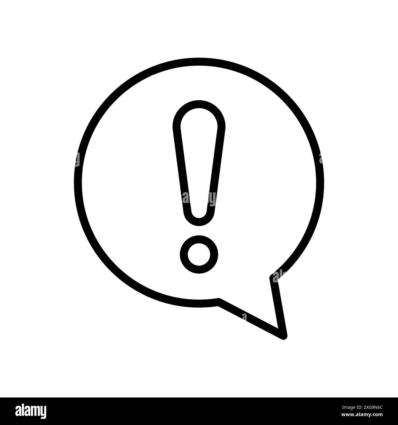 exclamation icon vector design template Stock Vector Image & Art - Alamy