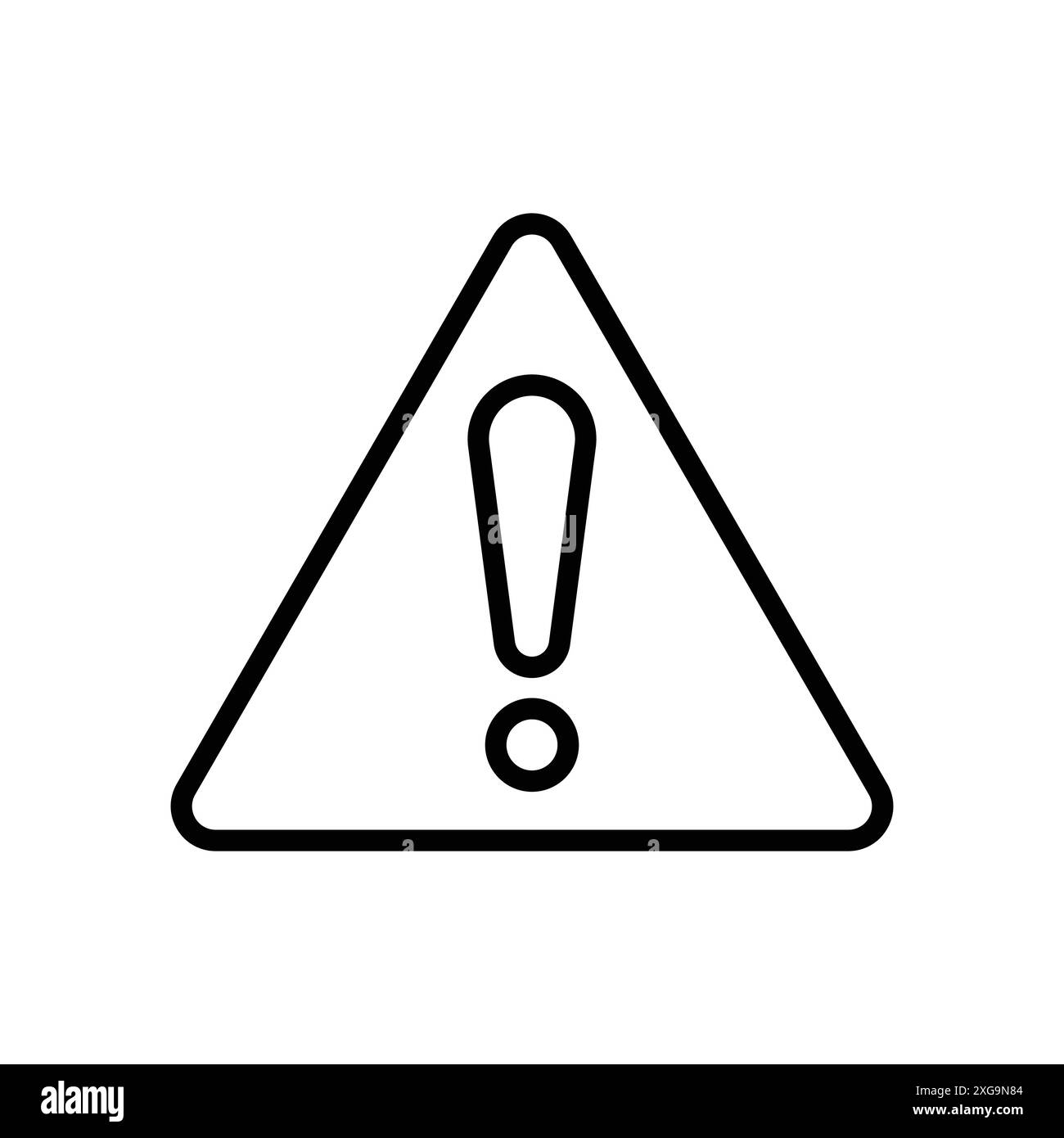 Exclamation icon Stock Vector Images - Alamy