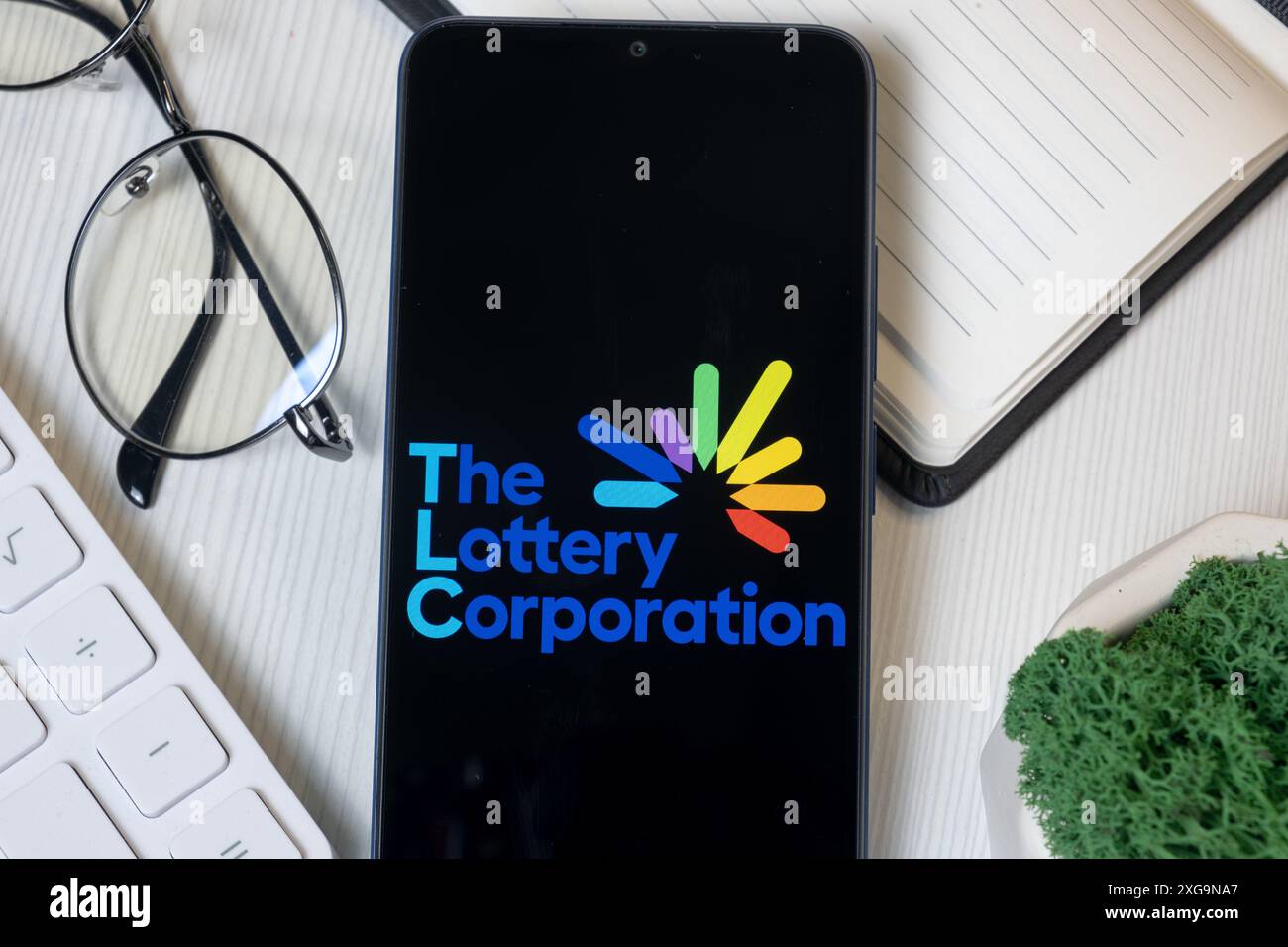 Lottery corporation logo hi-res stock photography and images - Alamy
