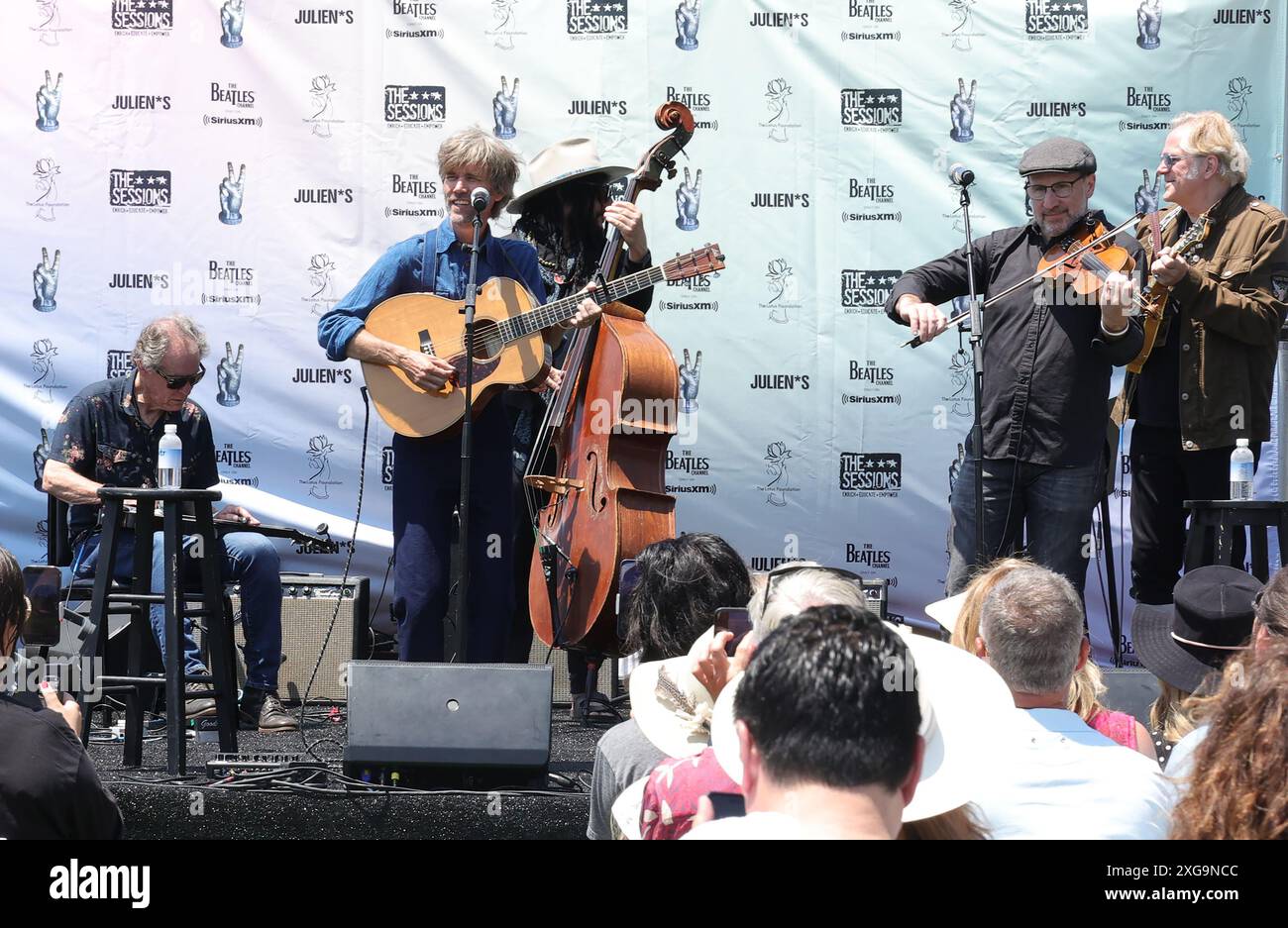 BEVERLY HILLS, CA - JULYE 7: Gabe Witcher, Willie Watson, Greg Leisz ...
