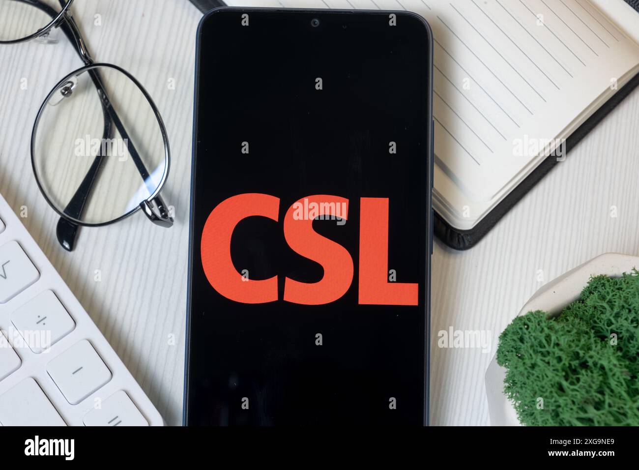 Csl business logo hi-res stock photography and images - Alamy