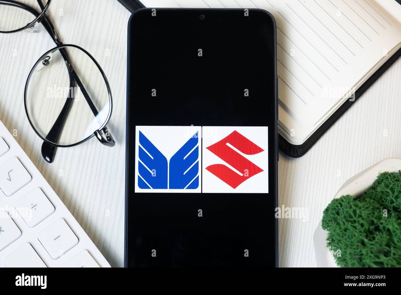 Maruti New Logo The Suzuki Logo Is Displayed On A Maruti Suzuki India