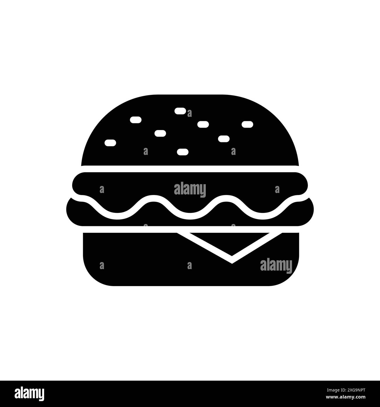 hamburger icon vector design template in white background Stock Vector ...