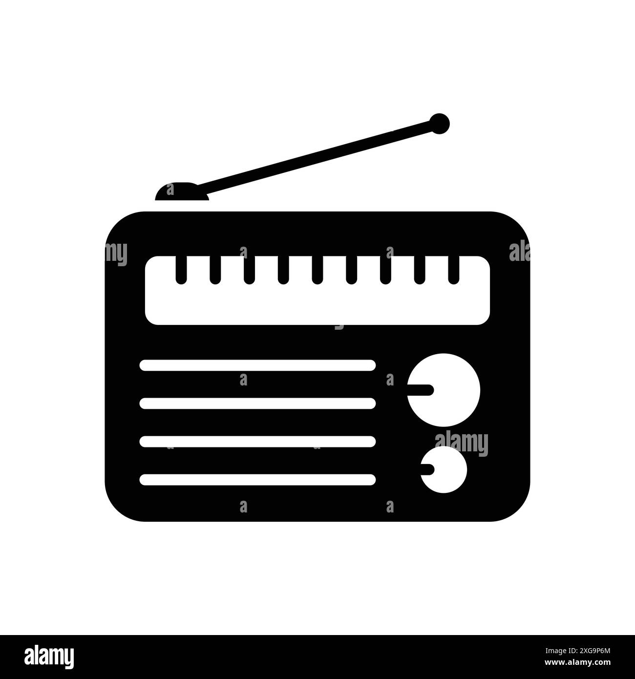 Radio broadcast vector vectors hi-res stock photography and images - Alamy