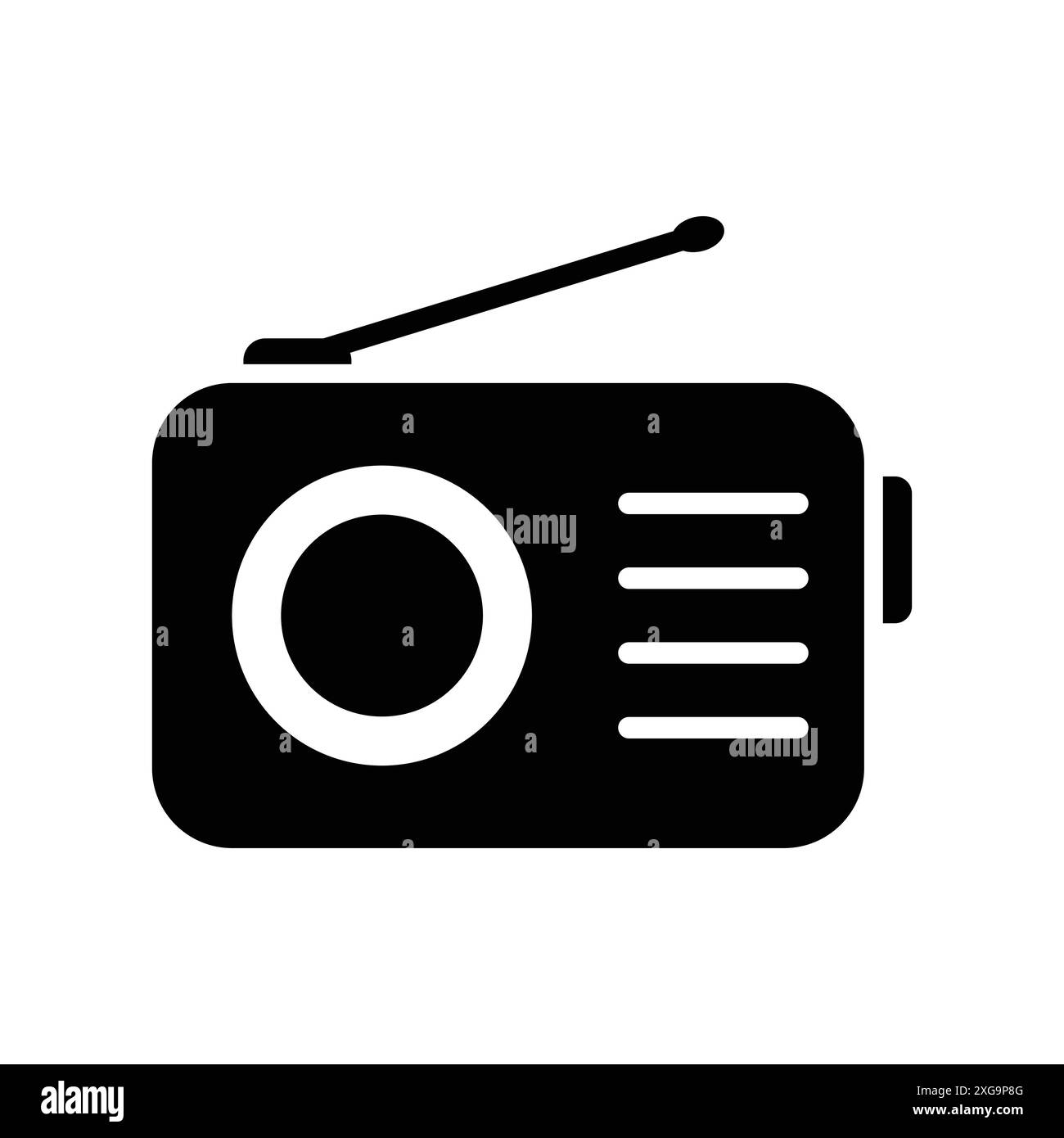 Radio station vector vectors hi-res stock photography and images - Alamy