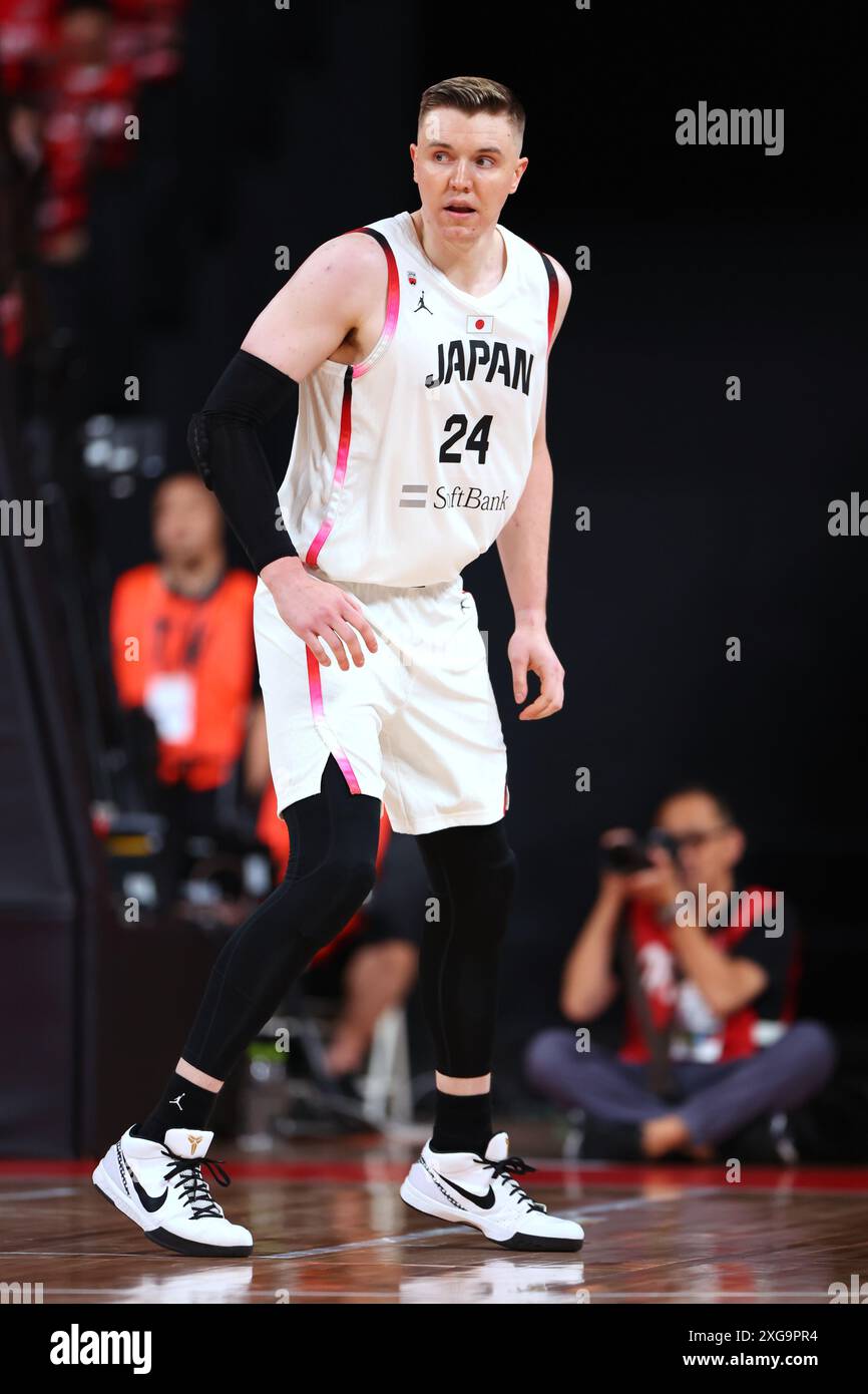 Tokyo, Japan. 5th July, 2024. Josh Hawkinson (JPN) Basketball ...