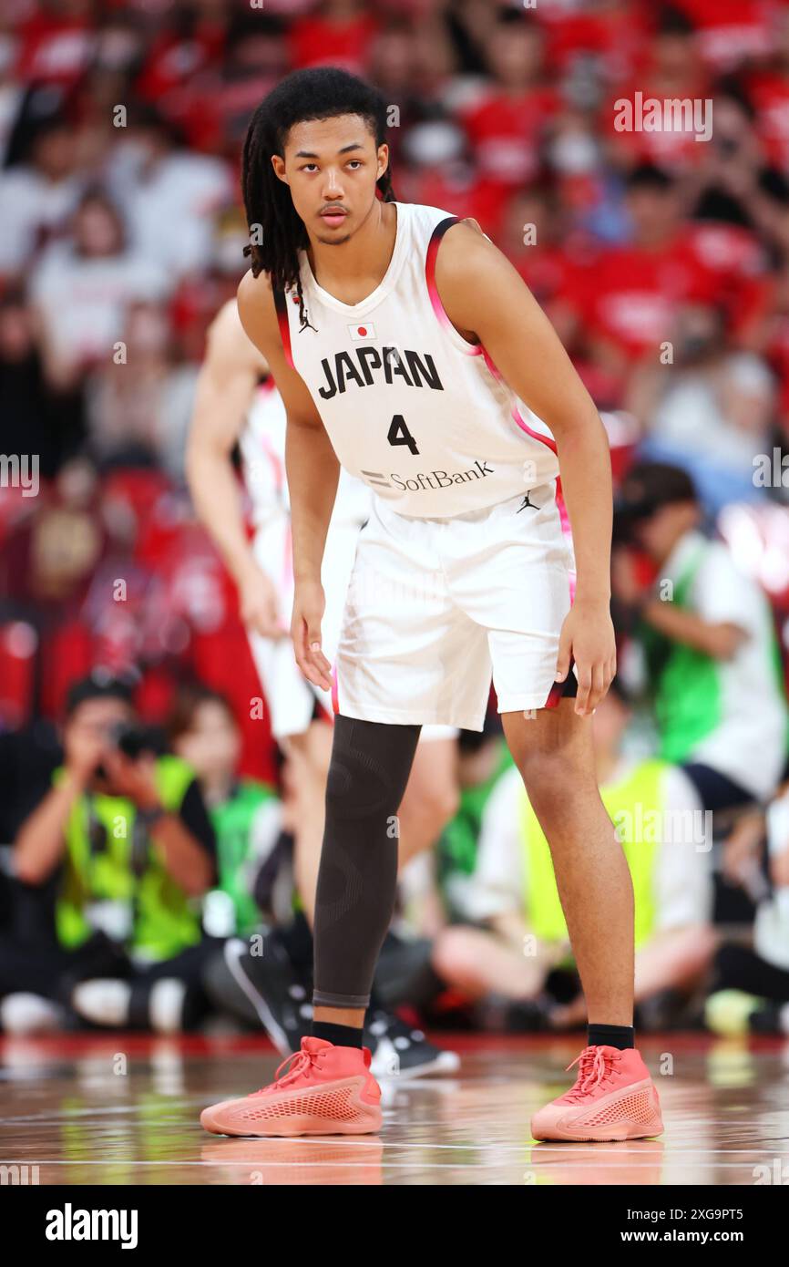 Tokyo, Japan. 5th July, 2024. Akira Jacobs (JPN) Basketball : SoftBank ...