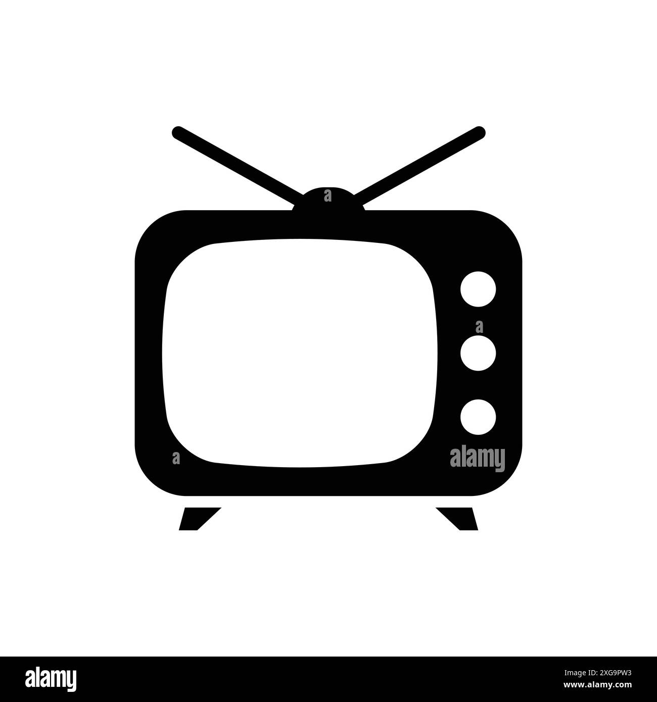 television icon vector design template in white background Stock Vector ...