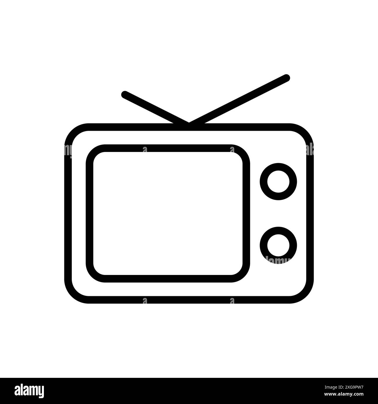 television icon vector design template in white background Stock Vector ...