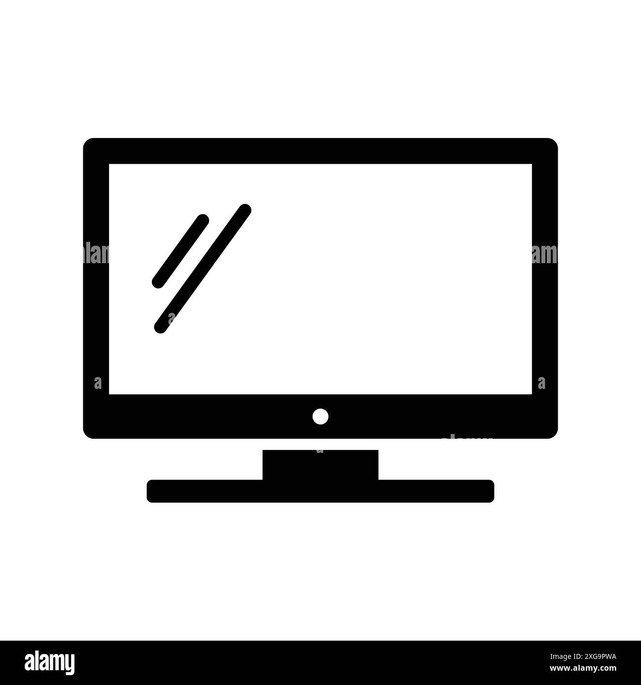 Tv show vector vectors Black and White Stock Photos & Images - Alamy