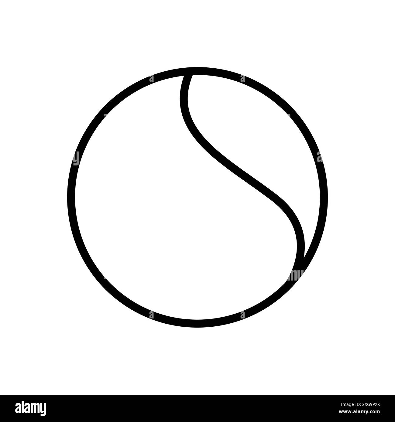 tennis ball icon vector design template in white background Stock ...