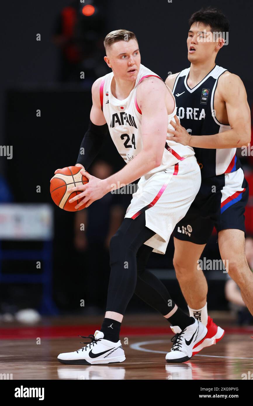 Tokyo, Japan. 5th July, 2024. Josh Hawkinson (JPN) Basketball ...