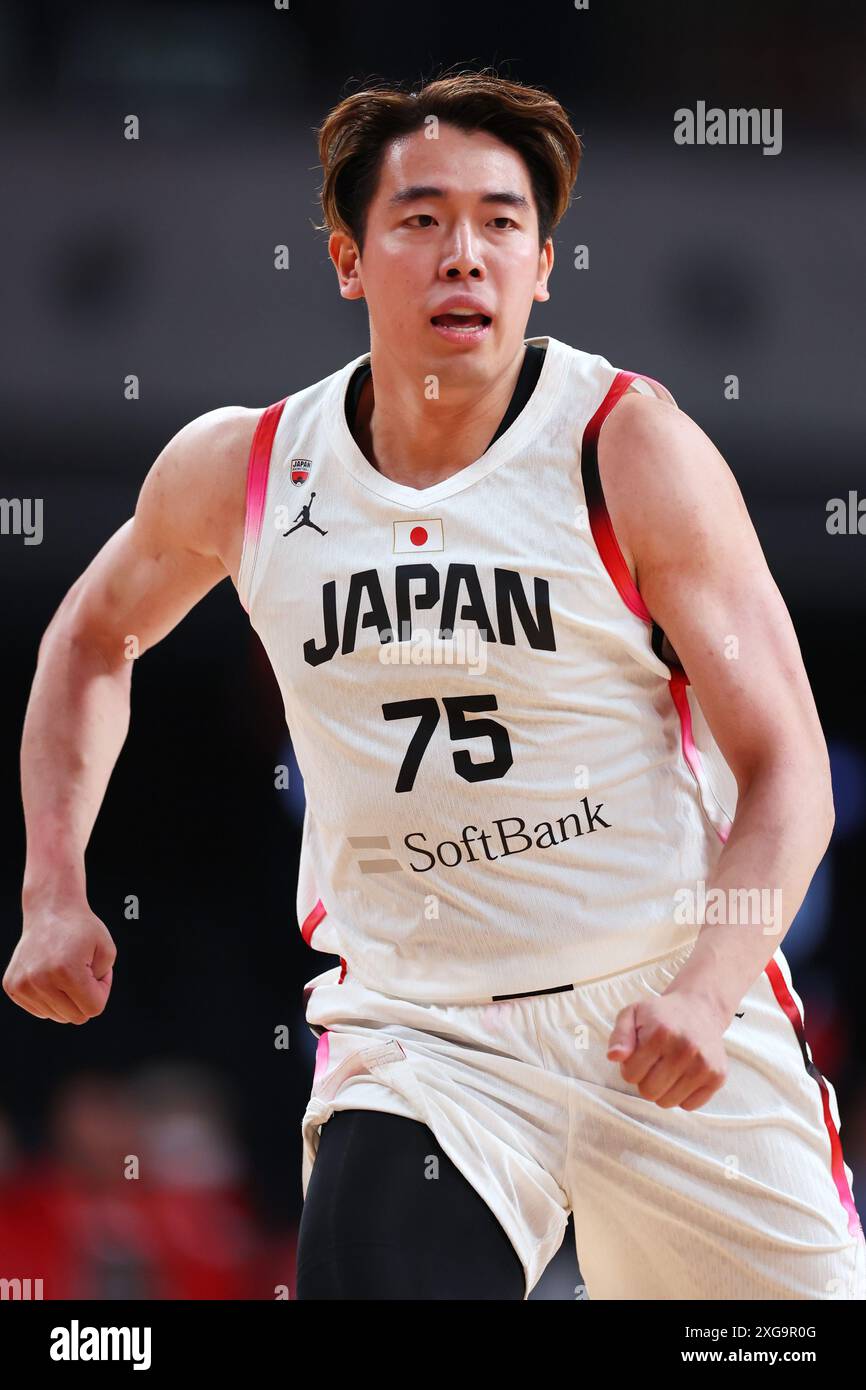 Tokyo, Japan. 5th July, 2024. Soichiro Inoue (JPN) Basketball : SoftBank Cup 2024, Men's ...