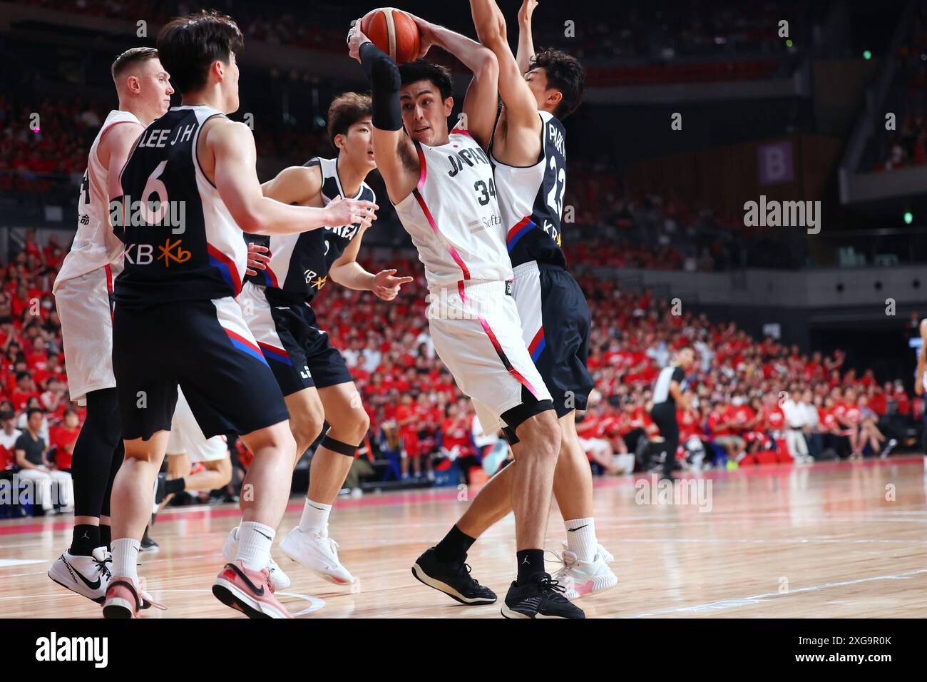 Tokyo, Japan. 5th July, 2024. Hugh Watanabe (JPN) Basketball : SoftBank ...