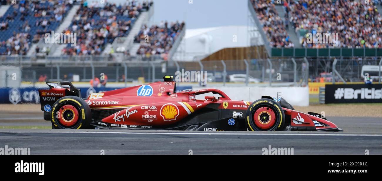 Silverstone Circuit, Northamptonshire, UK. 7th July, 2024. Formula 1 ...