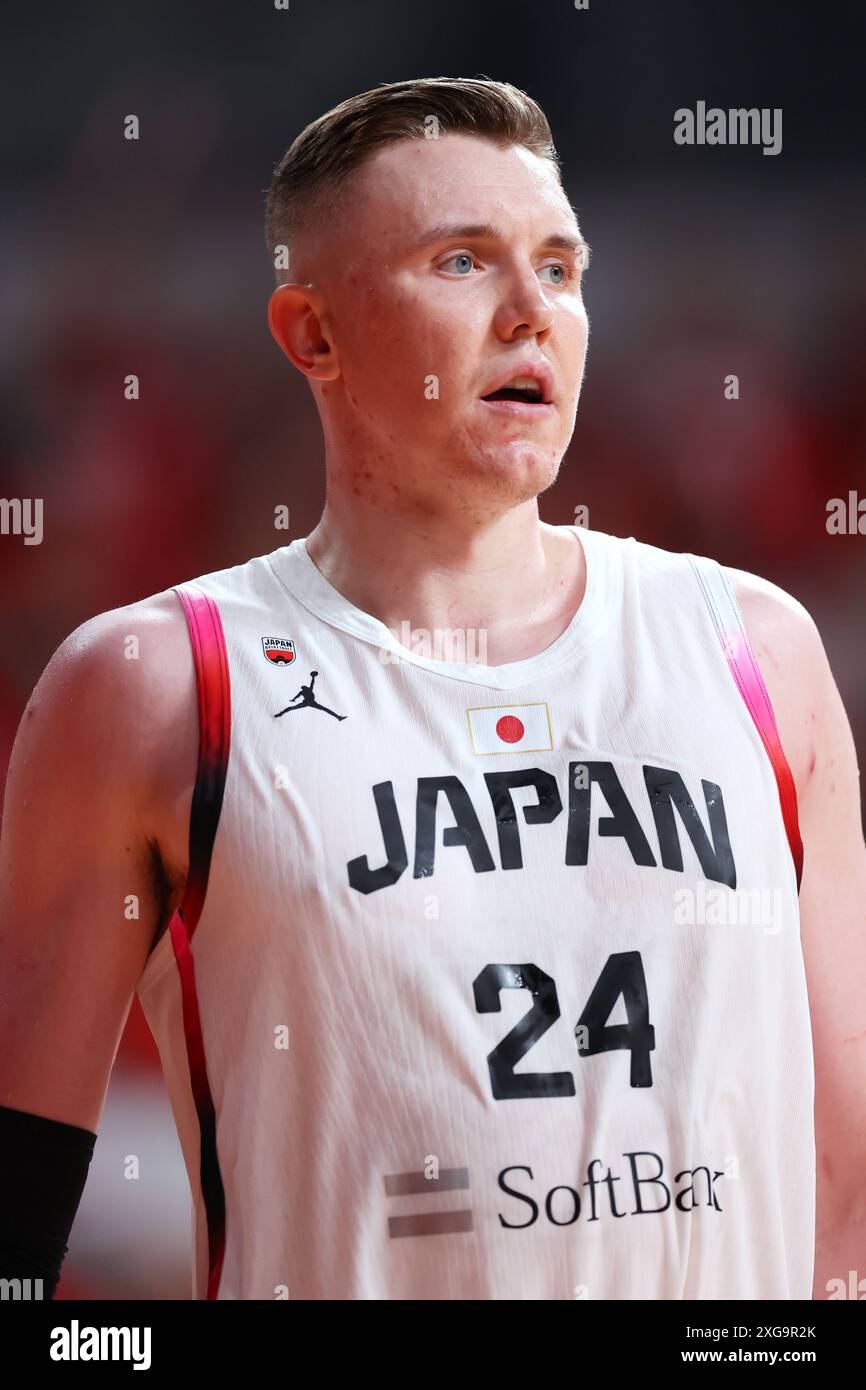 Tokyo, Japan. 5th July, 2024. Josh Hawkinson (JPN) Basketball ...