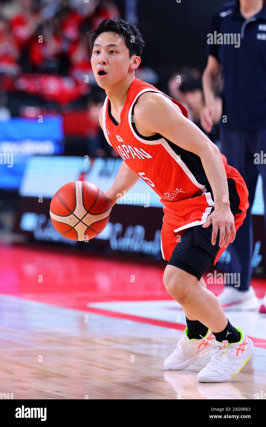 Tokyo, Japan. 7th July, 2024. Yuki Kawamura (JPN) Basketball : SoftBank ...