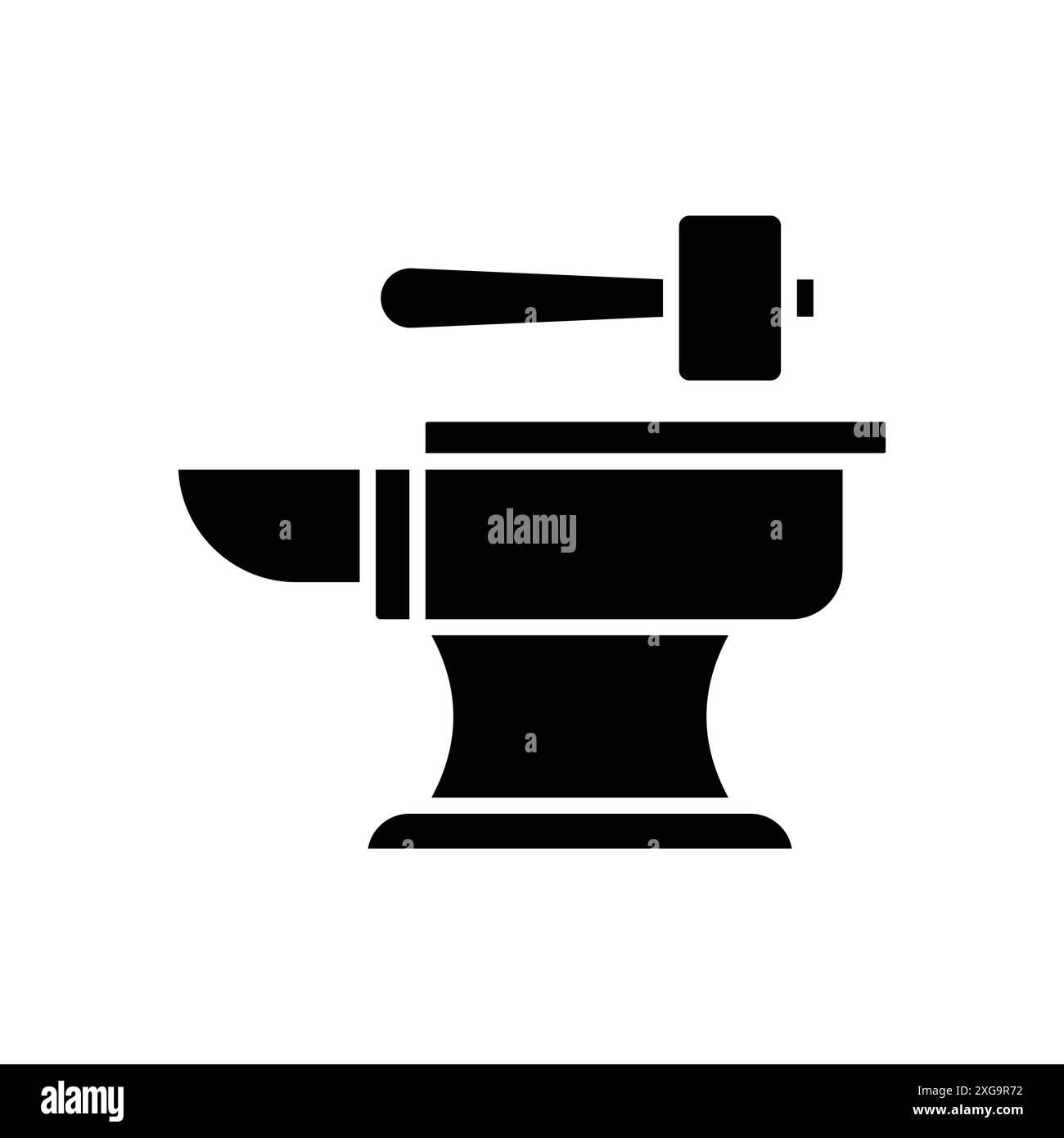 anvil icon vector design template in white background Stock Vector ...