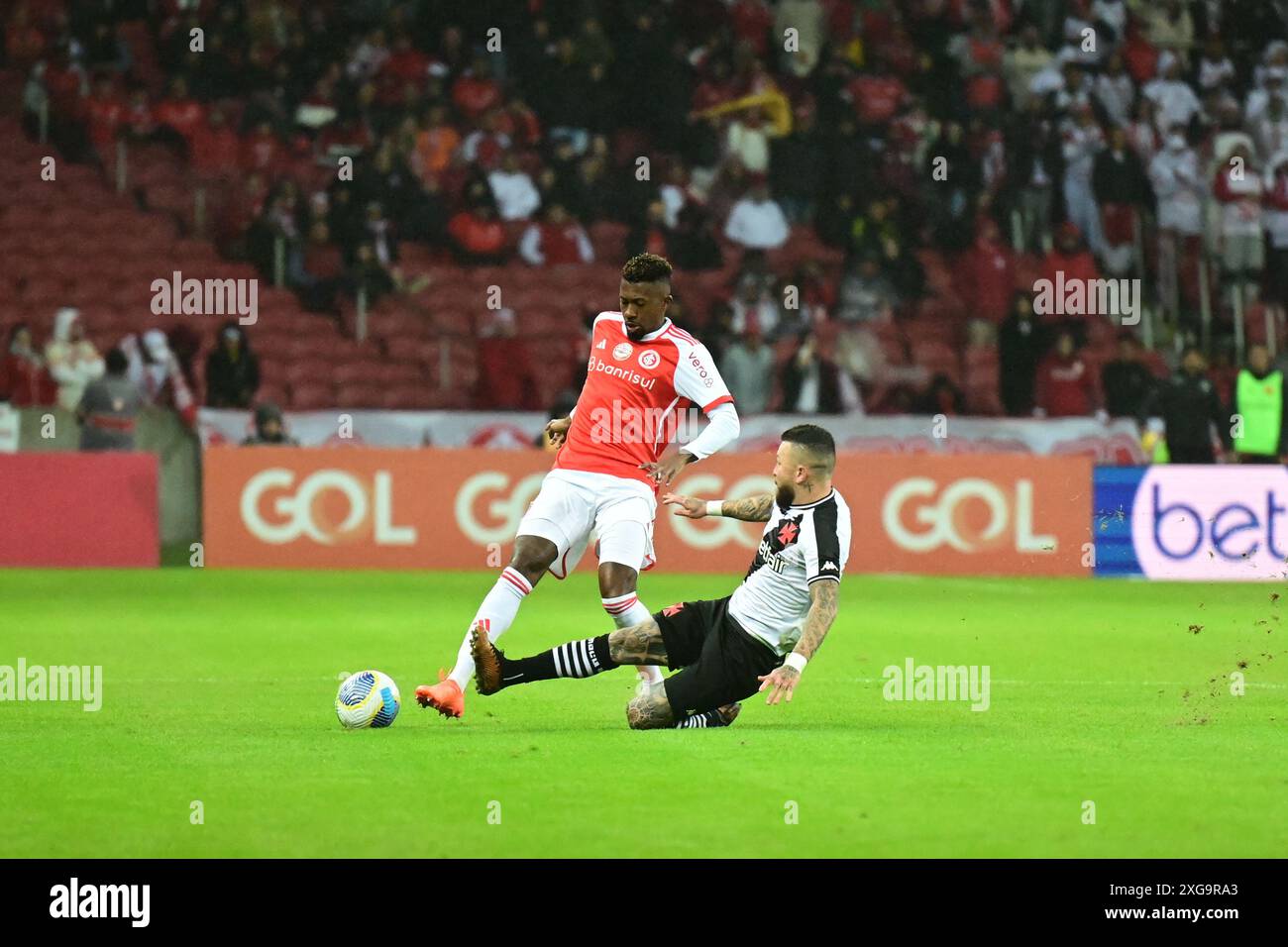Porto Alegre, Brazil. 7th July, 2024. Vitão of Internacional during the ...