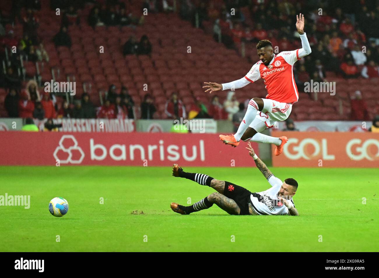 Porto Alegre, Brazil. 7th July, 2024. Vitão of Internacional during the ...