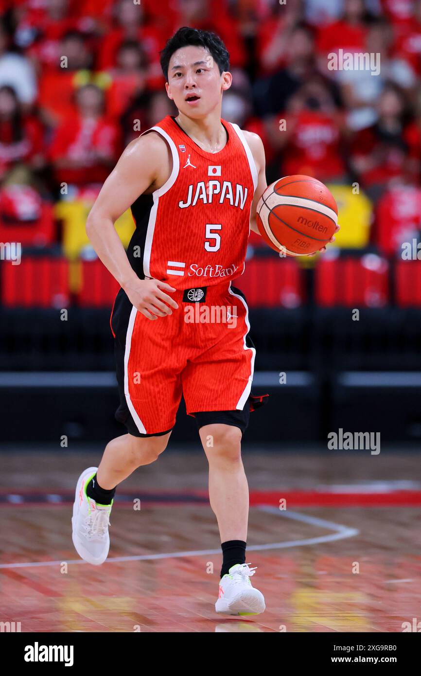 Tokyo, Japan. 7th July, 2024. Yuki Kawamura (JPN) Basketball : SoftBank ...