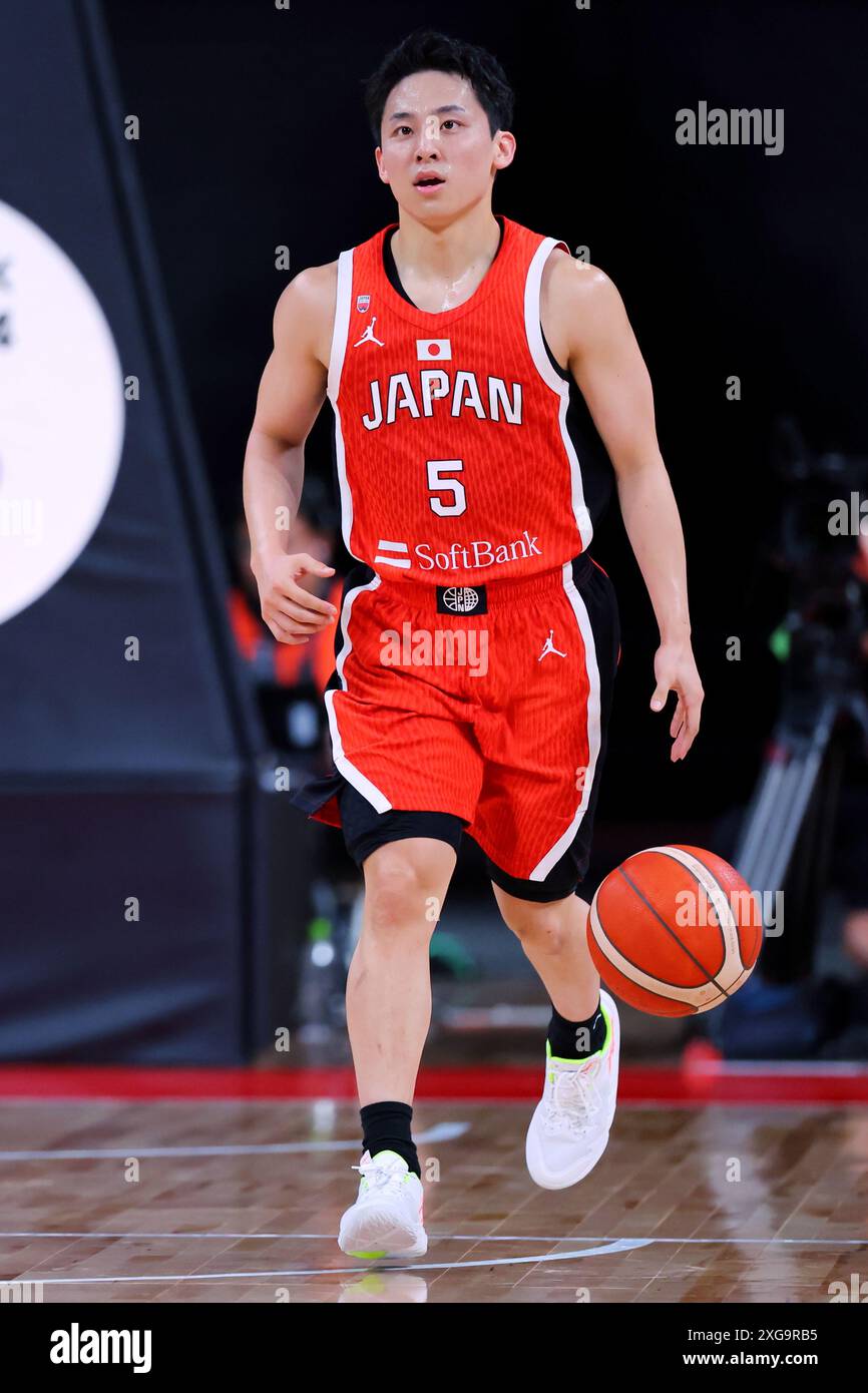 Tokyo, Japan. 7th July, 2024. Yuki Kawamura (JPN) Basketball : SoftBank ...