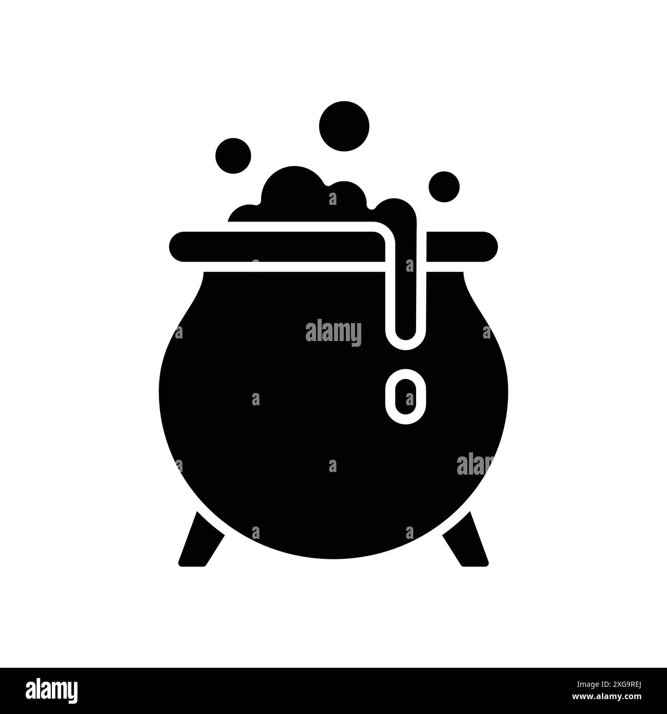 Spooky cauldron vector vectors hi-res stock photography and images - Alamy