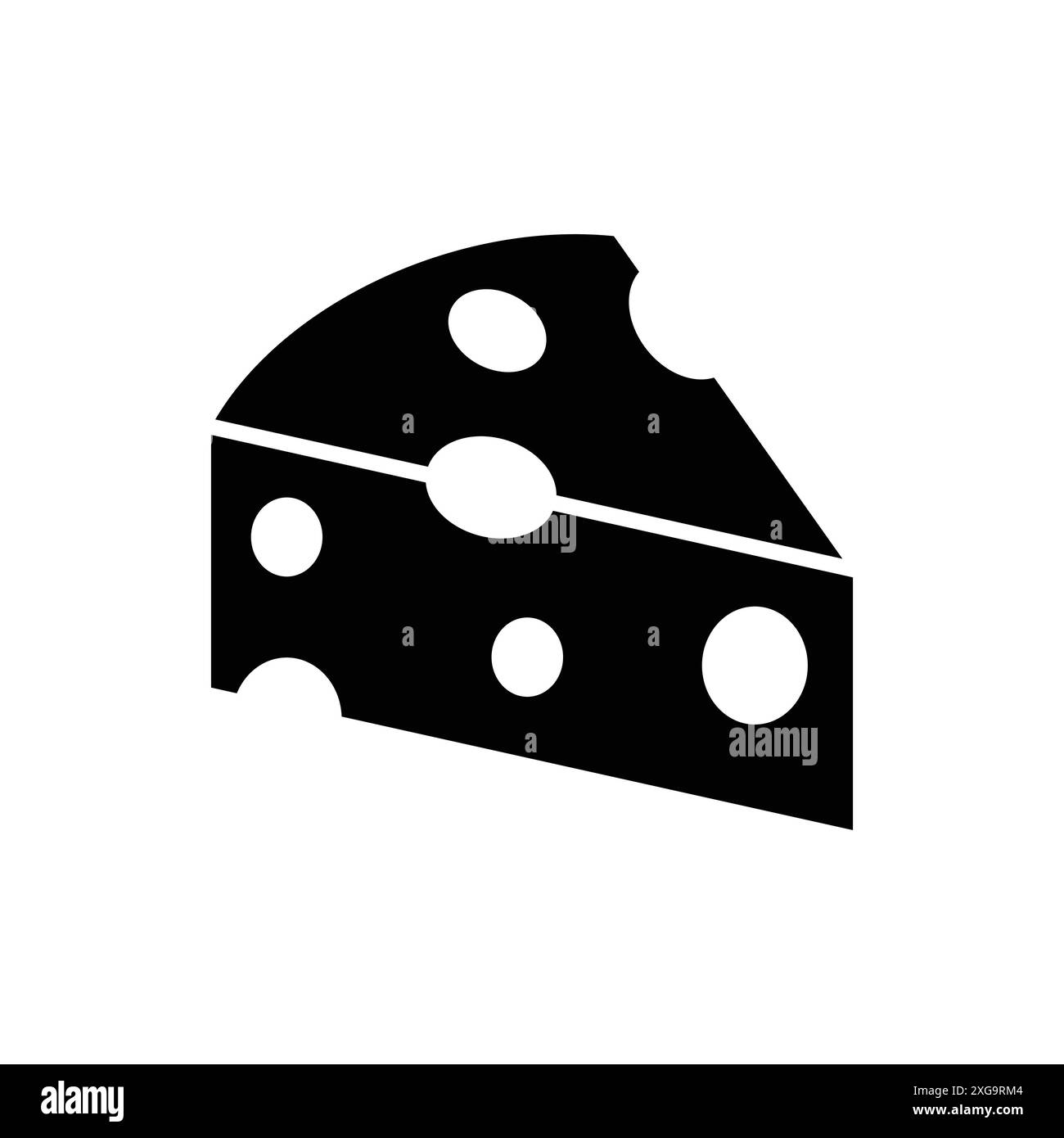 cheese icon vector design template in white background Stock Vector ...