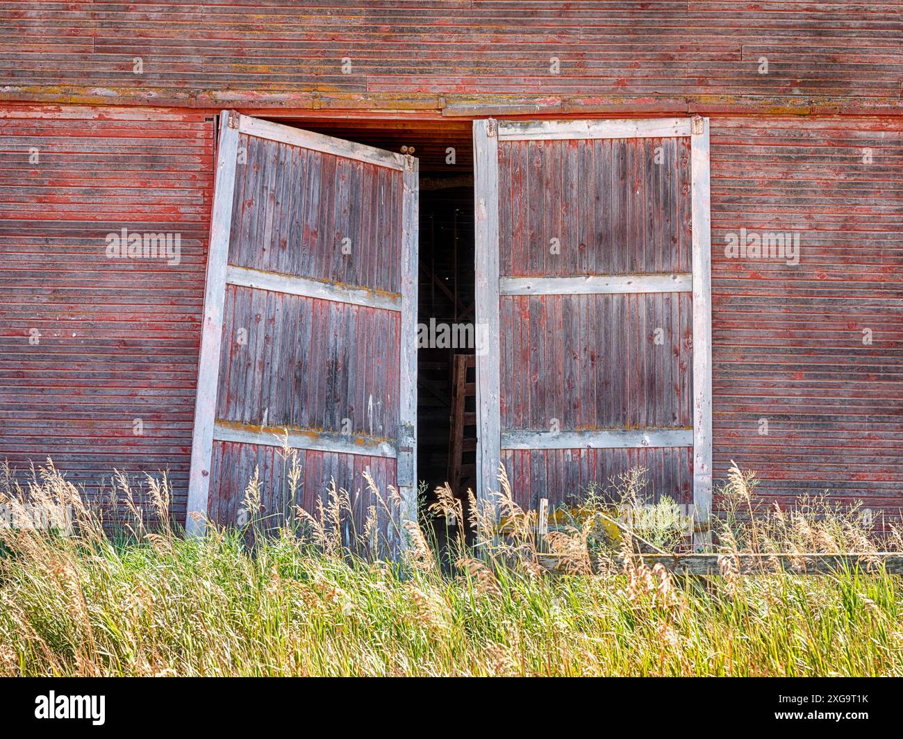 Farm barn doors hi-res stock photography and images - Alamy