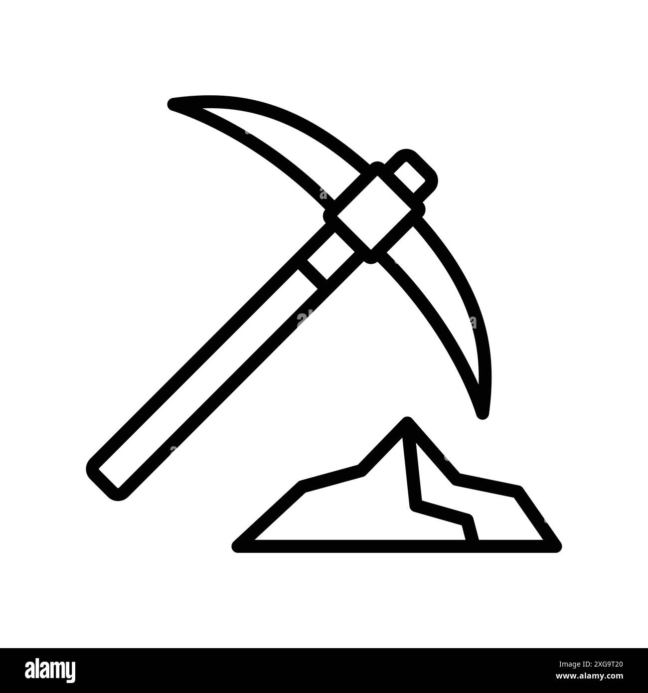 Pickaxe Black and White Stock Photos & Images - Alamy